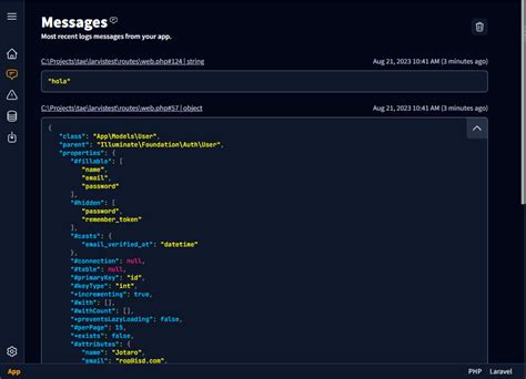 Debugging Laravel Apps With Krater MoonGuard Web Monitoring Tools