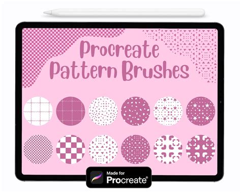 Procreate Pattern Brushes Procreate Procreate Brushes Procreate Brush Brushes Procreate