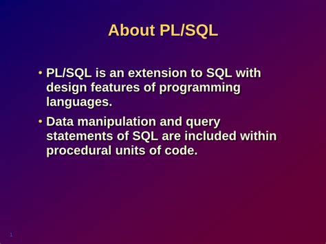 Pdf Plsql Is An Extension To Sql With Design Features Of Dokumentips