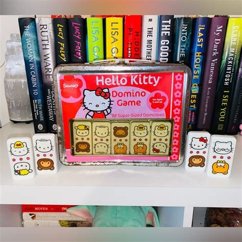 Sanrio Games Y2k 203 Sanrio Hello Kitty Domino Game Dominoes