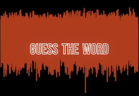Guess The Word By Games For Science