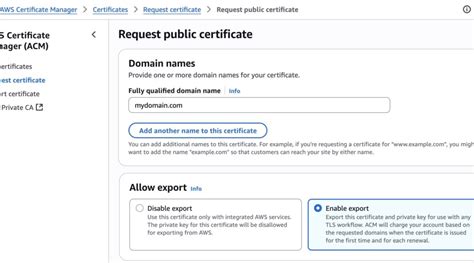 Aws Certificate Manager Introduces Exportable Public Ssl Tls
