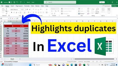 How To Find Duplicates In Excel Highlight Duplicates In Excel Youtube