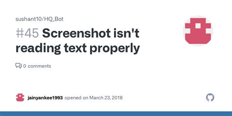 Screenshot Isn T Reading Text Properly Issue 45 Sushant10 HQ