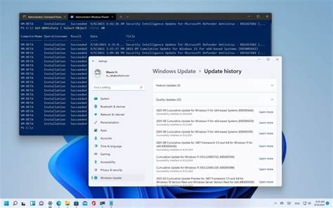 how to view update history on windows 11 pureinfotech