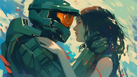 Cortana Wallpapers Cortana Y Master Chief Wallpapers Wallpaper Cave