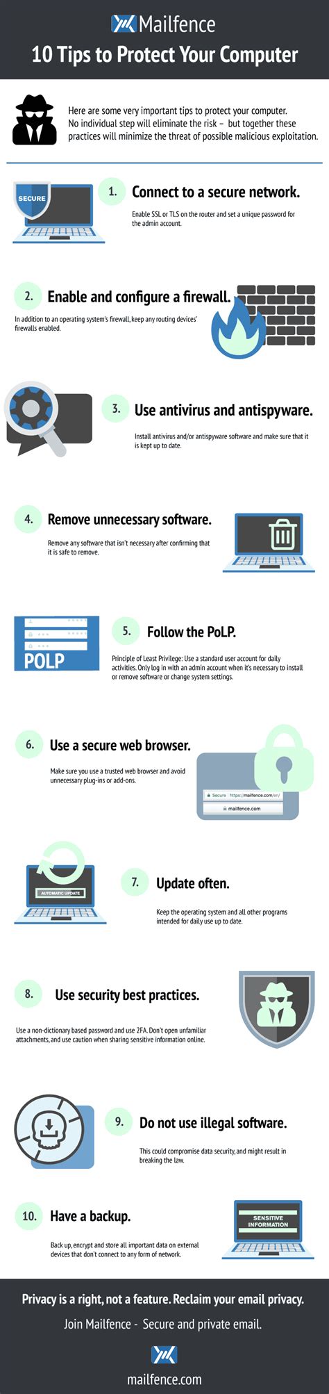 Protect Your Computer From Hackers Viruses And Malware Mailfence