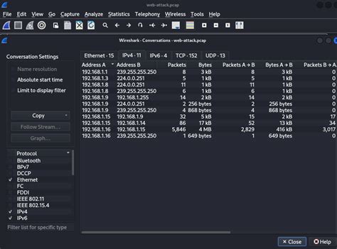 Revealing Attack Tracks In Networks Pcap File Analysis For Scanning