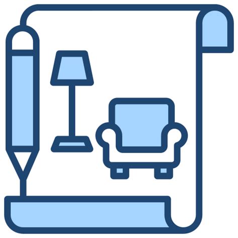 Interior Design Generic Color Lineal Color Icon