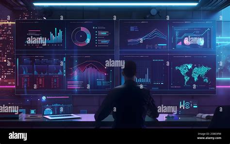 This Visually Stunning Digital Dashboard Features A Comprehensive Array