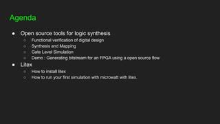 Open Source Tools For Logic Synthesis And Soc Design An Overview PDF