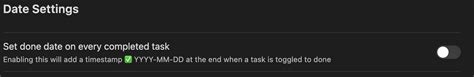 Enable The Timestamp To Complete The Task Done Date To Be Accurate To Seconds · Issue 1583