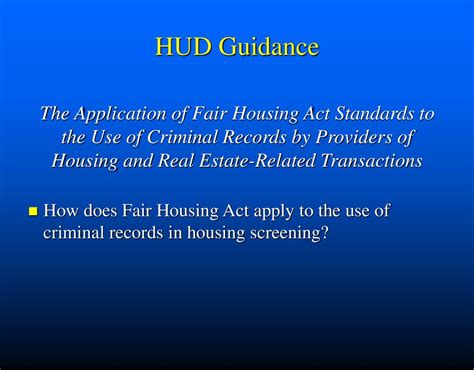 Fair Housing And Tenant Screening Ppt Download