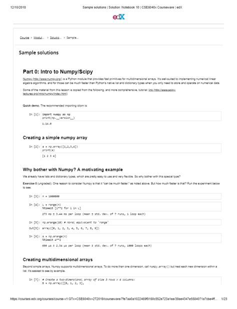 Georgia Institute Of Technology Cse 6040xsample Solutions Solution Notebook 10 Cse6040x