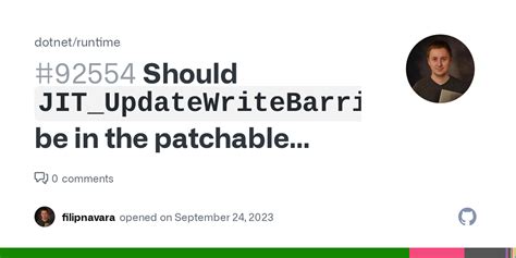 Should `jitupdatewritebarrierstate` Be In The Patchable Section Or Not