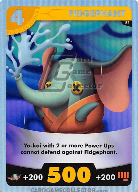 Fidgephant Yo Kai Watch Trading Card Game
