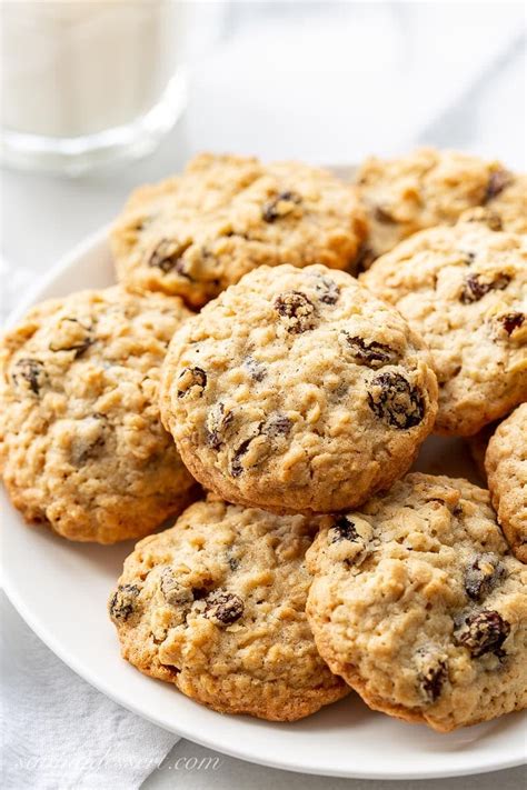 Oatmeal Raisin Cookies Saving Room For Dessert