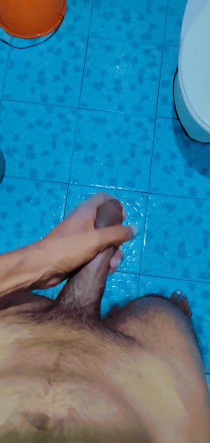 Jerking Off My Uncut Cock