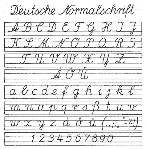 Letra Normal Alemanha Cursive Writing Handwriting Practice Cursive Alphabet