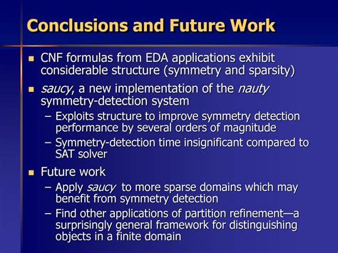 Exploiting Structure In Symmetry Detection For Cnf Ppt Download