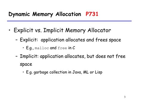 PPT Dynamic Memory Allocation PowerPoint Presentation Free Download ID