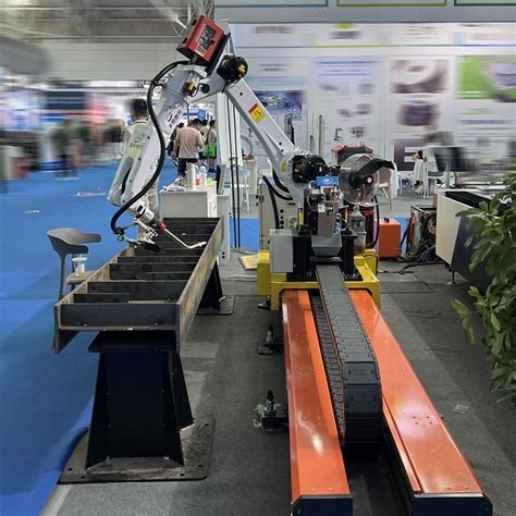 Laser Welding Seam Scanning Robot Six Axis Mobile Robot Positioner