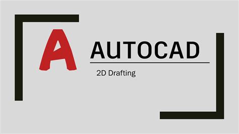 2d Drafting On Behance