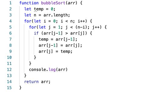 Javascript Bubble Sort Basics Bubble Sort Is A Simple Comparison By