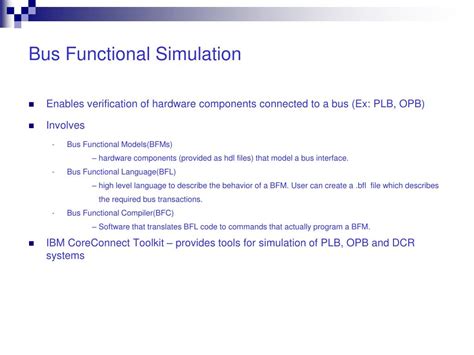 Ppt Crkit R4 Bfm Simulation Powerpoint Presentation Free Download