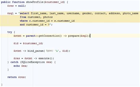 unable to show a result from join query in php stack overflow