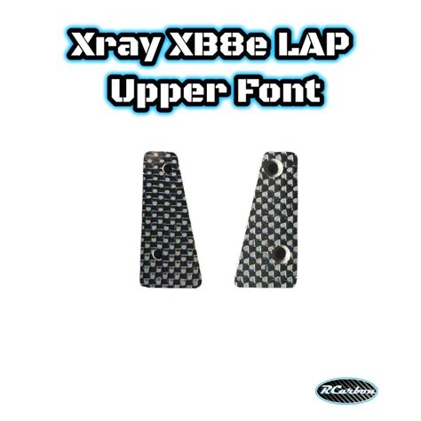 Xray XB E LAP Upper Font