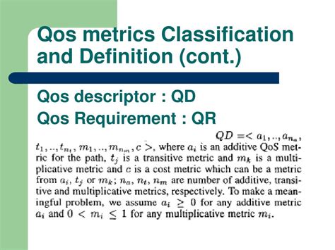 ppt smart forwarding technique for routing with multiple qos