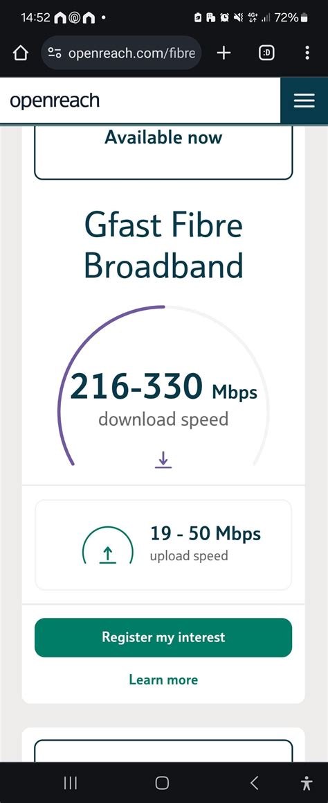 Internet Speed Question Ropenreach