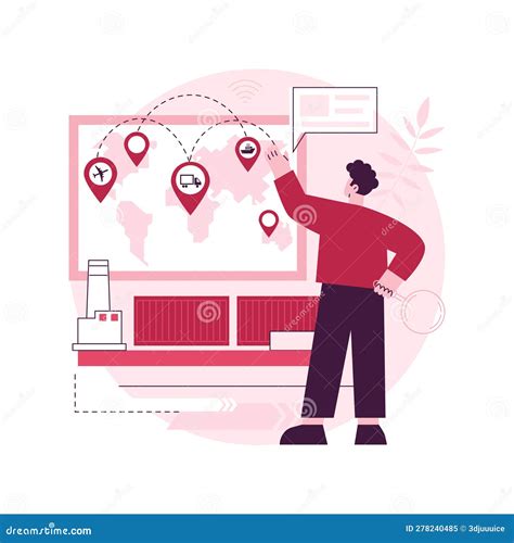 Supply Chain Analytics Abstract Concept Vector Illustration Stock Vector Illustration Of