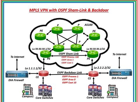 How To Optimize Your Mpls Vpn With Ospf Sham Link The Network Dna
