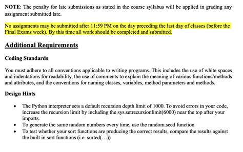Solved Project Objectives Review Sorting Lists Using