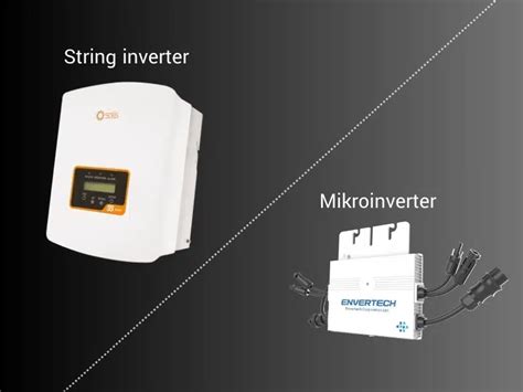 Comparison Of String Inverters And Microinverters