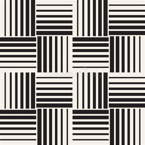 Seamless Pattern With Lines Lattice Vector Abstract Background