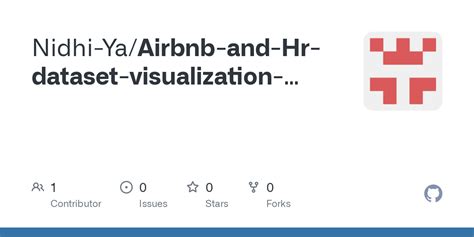 GitHub Nidhi Ya Airbnb And Hr Dataset Visualization Project