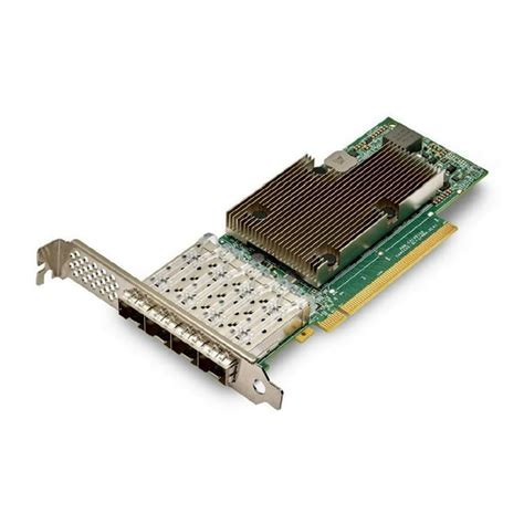 Hpe Broadcom Bcm57504 Ethernet 10 25gb 4 Port Sfp28 Adapter For Hpe Pci Express 4 0 X16 4