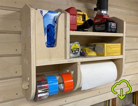 Cnc Router Files French Cleat Paper Towel Shop Cabinet Artofit