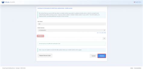 Multifactor Authentication Mfa Enrollment Visual Guard