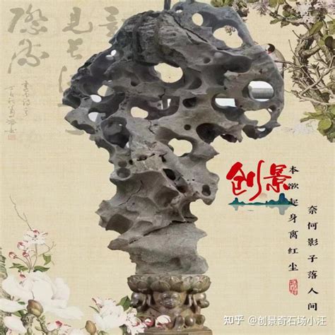 一石成景太湖石独石窟窿石奇石草坪点缀石太湖石是哪里的石头 知乎