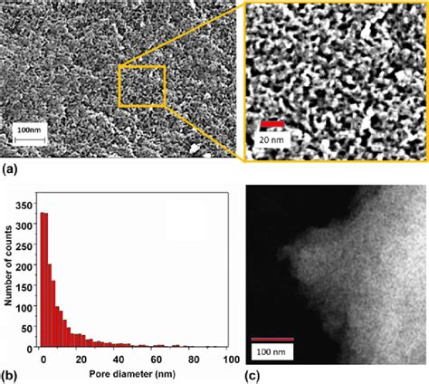 A Sem Micrograph Showing Hierarchical Porous Carbon Structure With Download Scientific