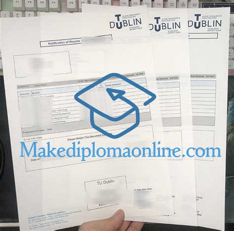 How To Buy A Fake Technological University Dublin Transcript