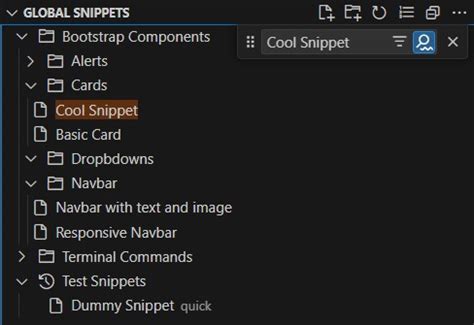 Snippets Visual Studio Marketplace