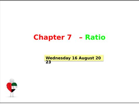 Ratio And Sharing Teaching Resources