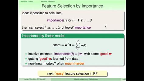 Random Forest Feature Selection Machine Learning Techniques