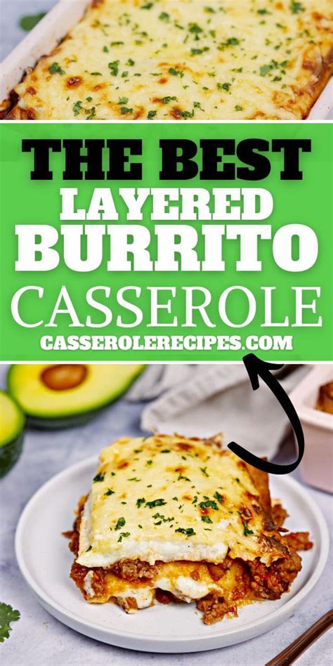 Layered Burrito Casserole Recipe