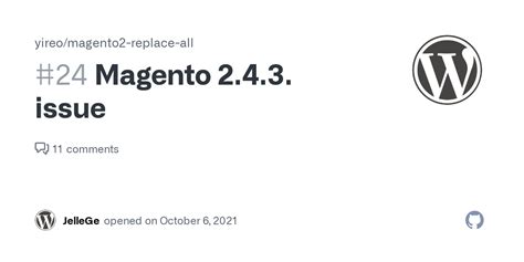 Magento 2 4 3 Issue Issue 24 Yireo Magento2 Replace All GitHub